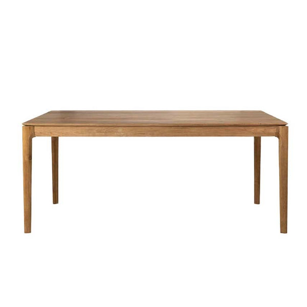Teak Bok Extendable Dining Table - Grounded