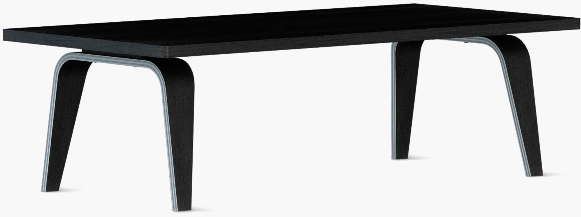 Herman Miller Eames Rectangular Coffee Table - Available at Grounded | Modern Living